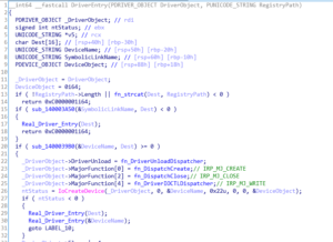 Reversing XignCode3 Driver – Part 1 – Identifying the Driver Entry Point - Niemand - Cyber Security
